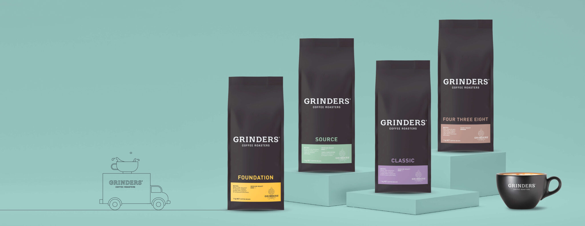 Grinders® Coffee | Coffee crafted to make your day