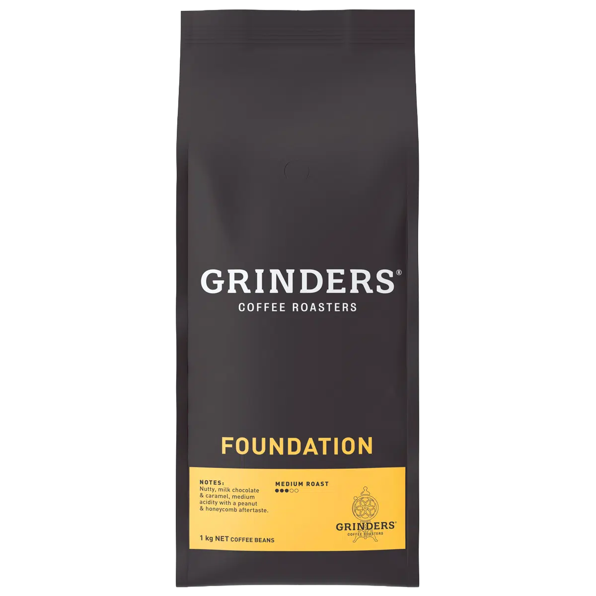 Foundation Beans 1kg Café Blend - Grinders® Coffee: Buy Coffee Online ...