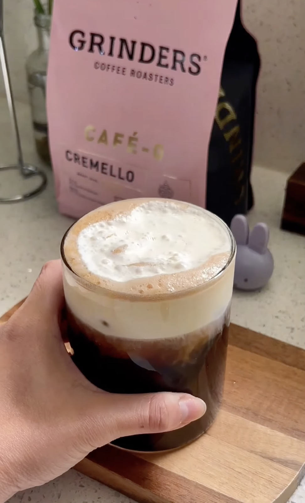 Iced Signature Drink: Caramel Iced Latte - Grinders® Coffee: Buy Coffee ...